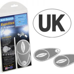 Headlamp Beam Deflectors for driving in France